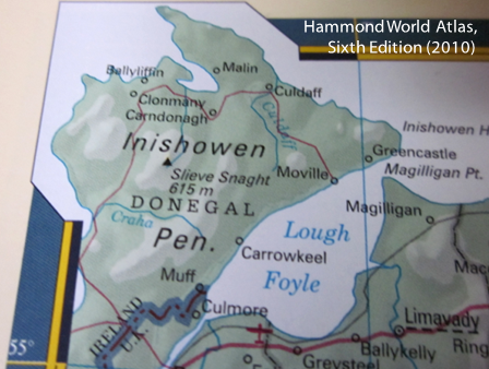 GeoFact of the Day: Inishowen Peninsula