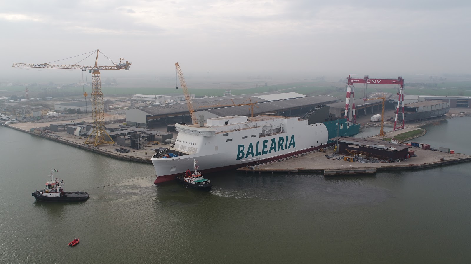 FERRYBALEAR: Baleària pone a flote el buque ‘Hypatia de Alejandría’, el ...