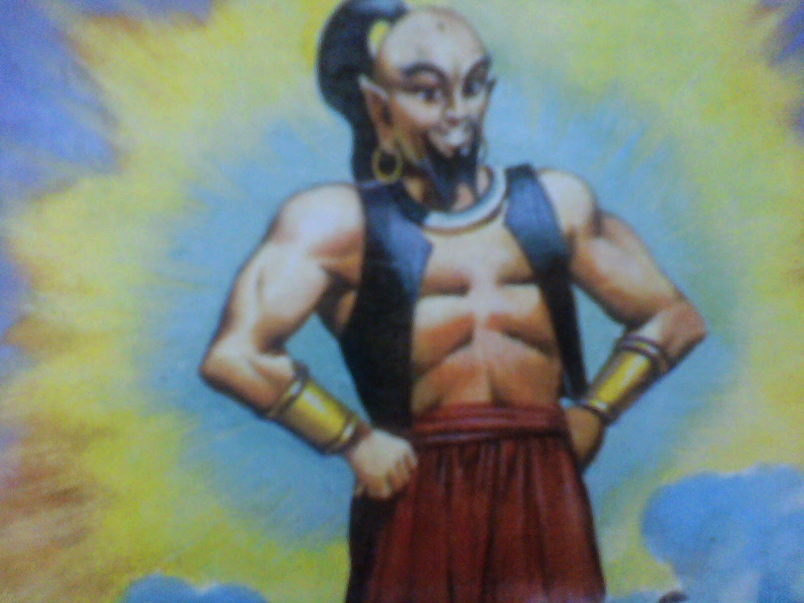 Barquito de papel: SHAZZAN, PODEROSO GENIO DE LA TIERRA ENCANTADA Y SUS ...