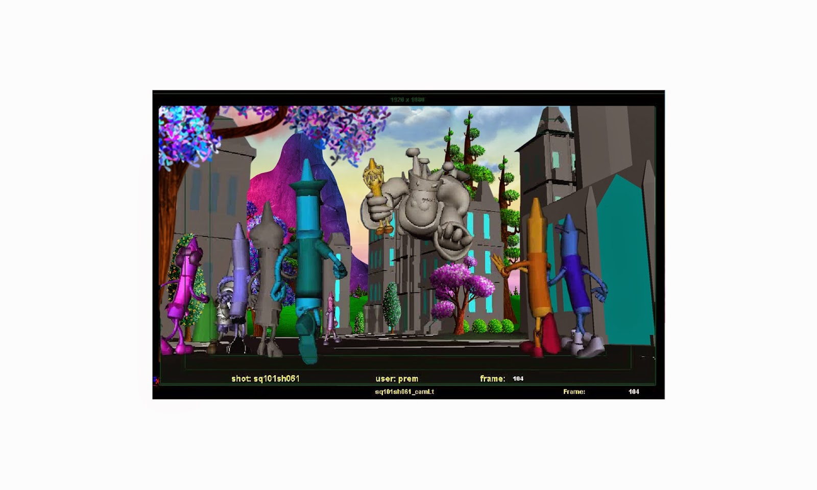 GFL Animation Studios: The Hero of Color City