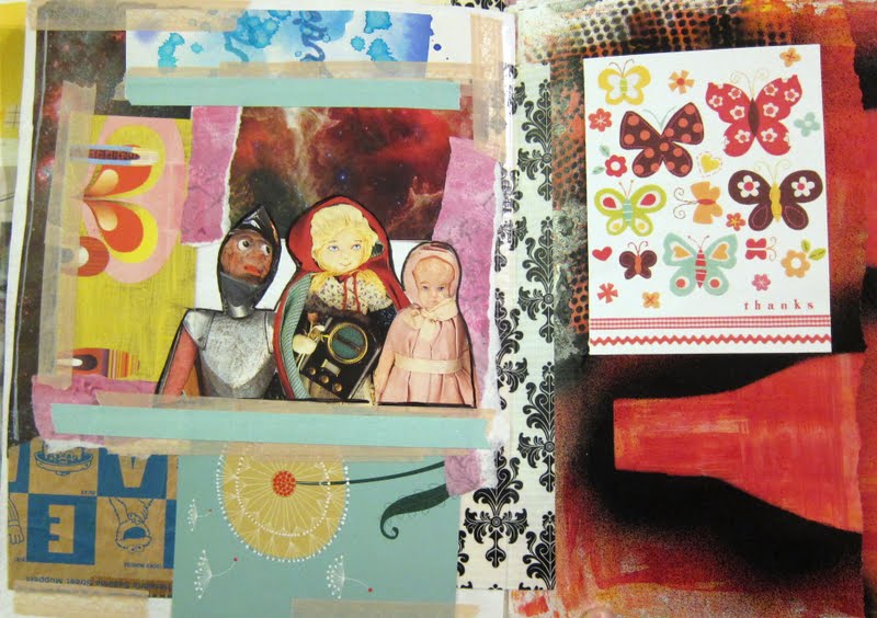 Journal before and after - Marcia Beckett