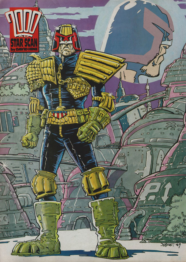 Drokk !!! It's Judge Dredd !!!: Dredd - Star Scan