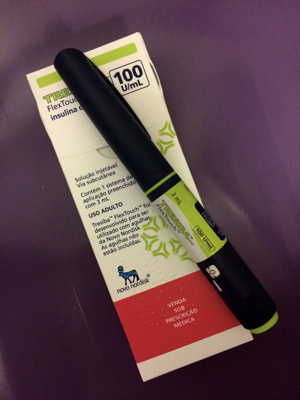 A comprovação da Tresiba...