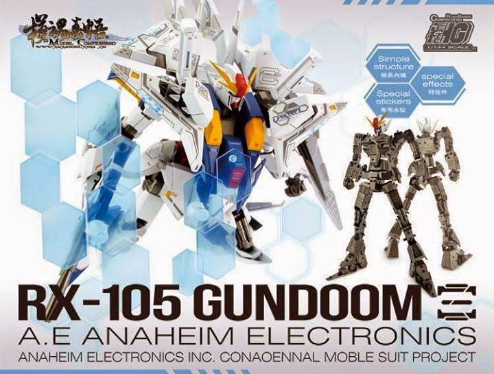 MC Model 1/144 RX-105 Xi Gundam - Release Info, Box Art and Official Images