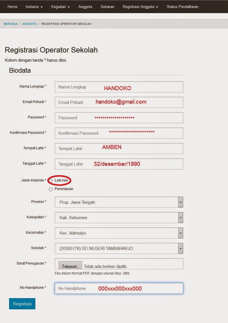 Cara Daftar Operator Sekolah dan Upload SK Tugas OPS di sdm.data.kemdikbud.go.id | SD Negeri ...