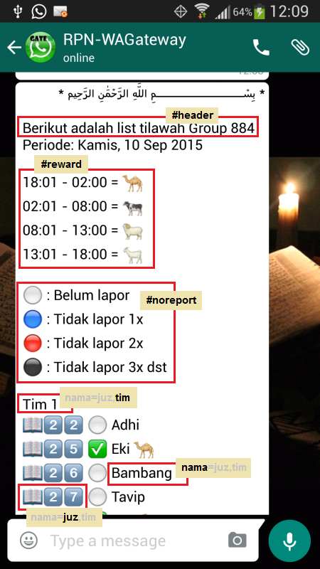 One Day One Juz: Panduan Laporan Otomatis ODOJers Bagian 2