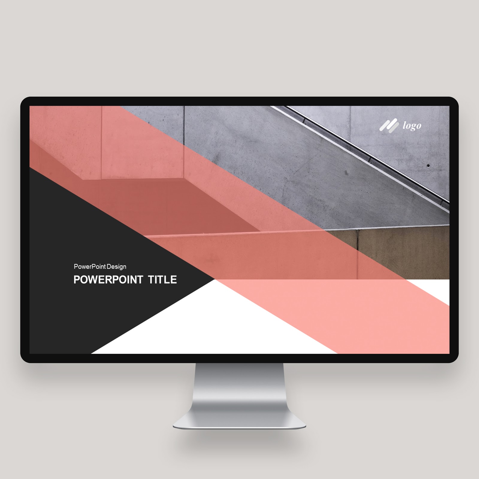 Diagonal Impact Modern PowerPoint Templates - PowerPoint Free