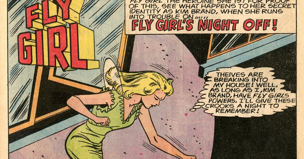 Four-Color Shadows: Fly Girl-John Giunta-1962