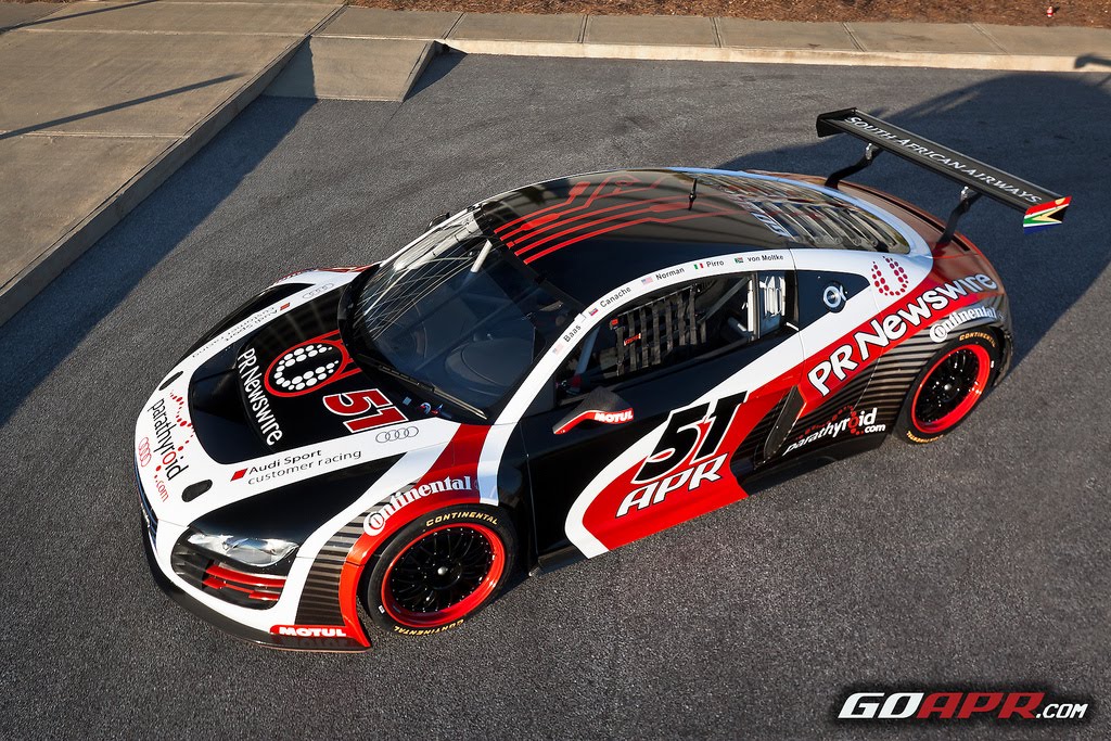 APR Motorsport reveals Audi R8 GRAND-AM in full race livery; Emanuele ...