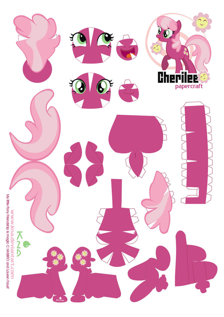 My Little Blog: Papercrafts MLP