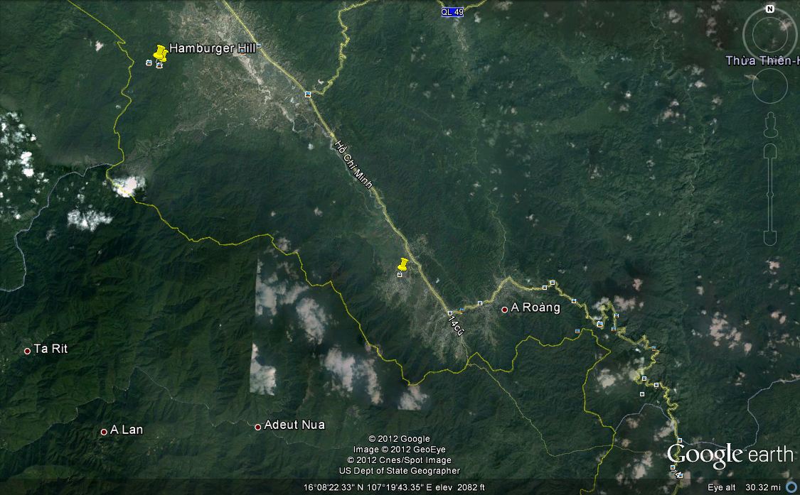 Knuckledraggin My Life Away : Google Earth and the A Shau Valley