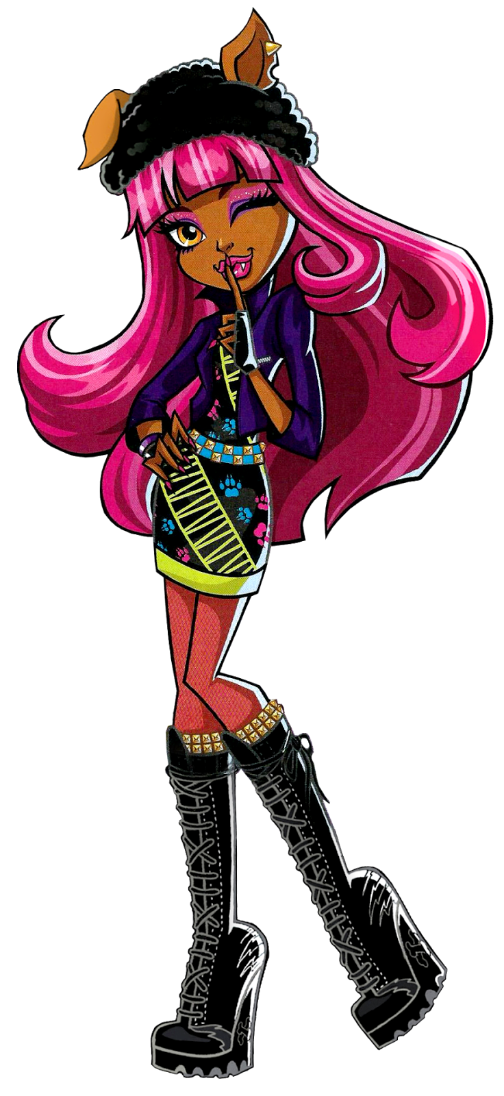 Todo sobre Monster High: Nuevo artwork/PNG de Howleen Wolf