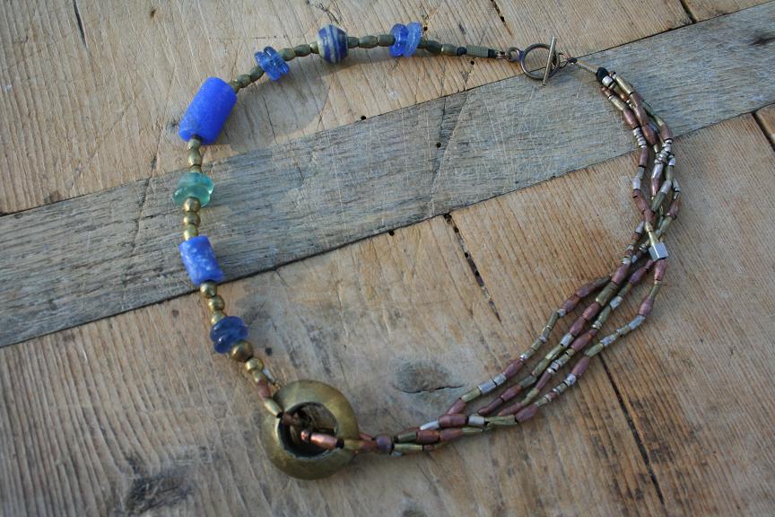 A Piece of Africa Holiday Project!: #61 T & H Designs Necklace
