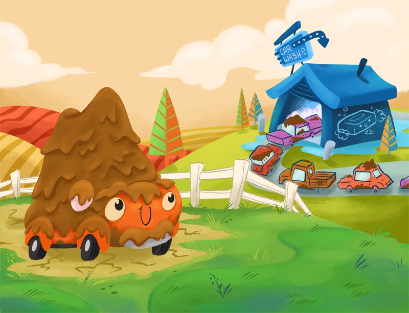 The Art of Cale Atkinson: Muddy, Mud, Bud