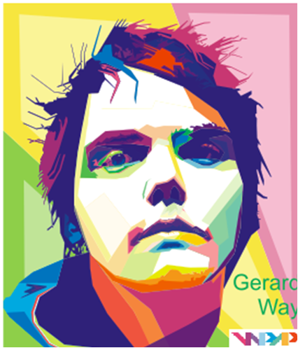Cara membuat Gambar WPAP di CorelDraw 4 ~ Hendri Social Book