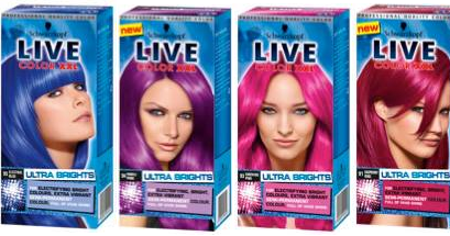 Eclectic Paris: Schwarzkopf Ultra Brights Dye in 'Raspberry Rebel' - REVIEW