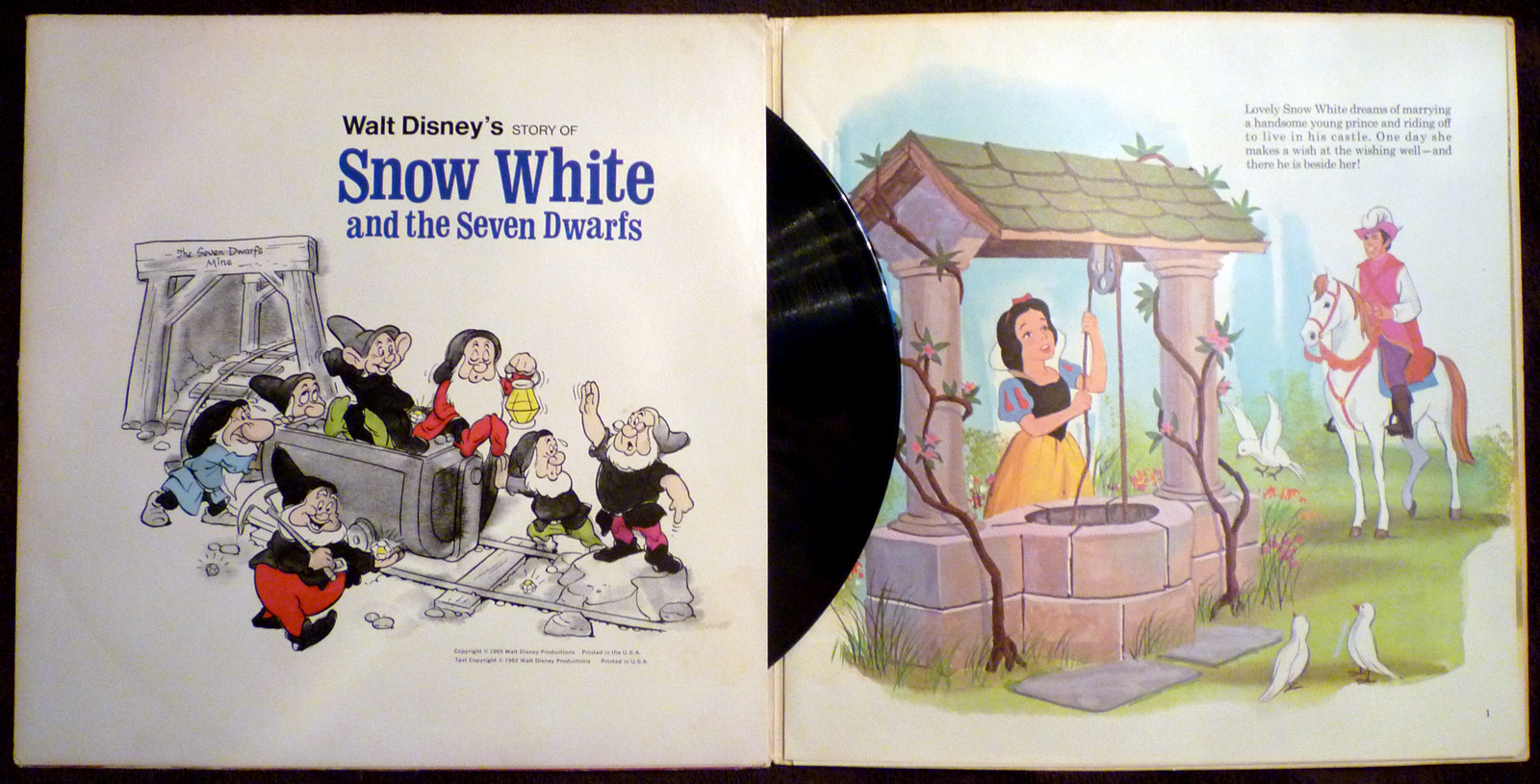 Filmic Light - Snow White Archive: 1969 US Snow White "Sweeping ...