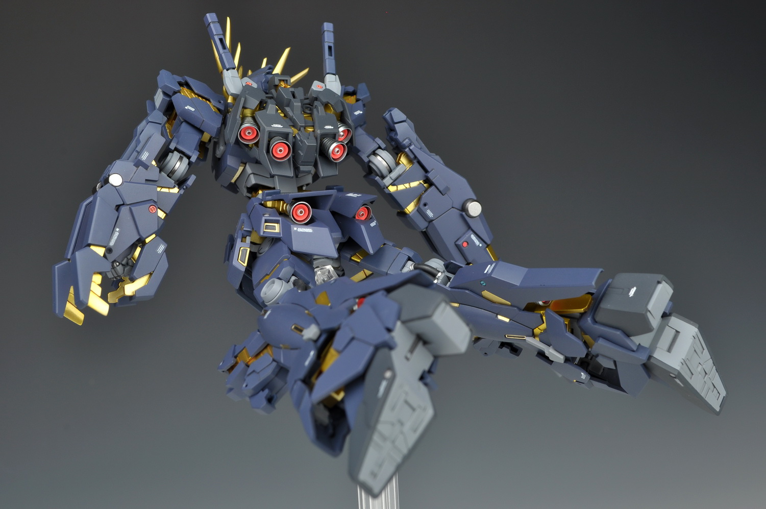 GUNDAM GUY: HG 1/144 Unicorn Gundam 02 Banshee [Destroy Mode] - Painted ...