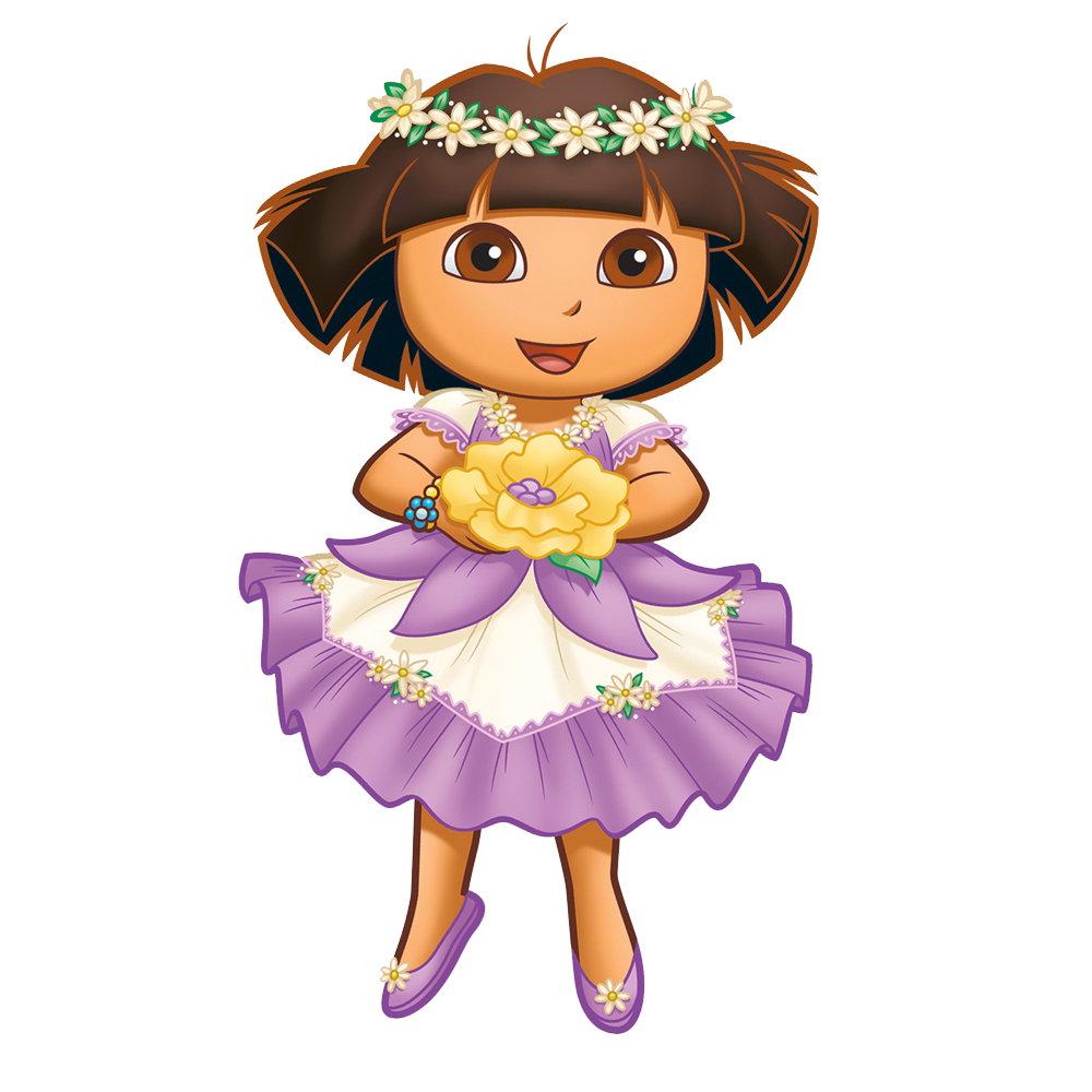 Cartoon Characters: Dora the Explorer (PNG)