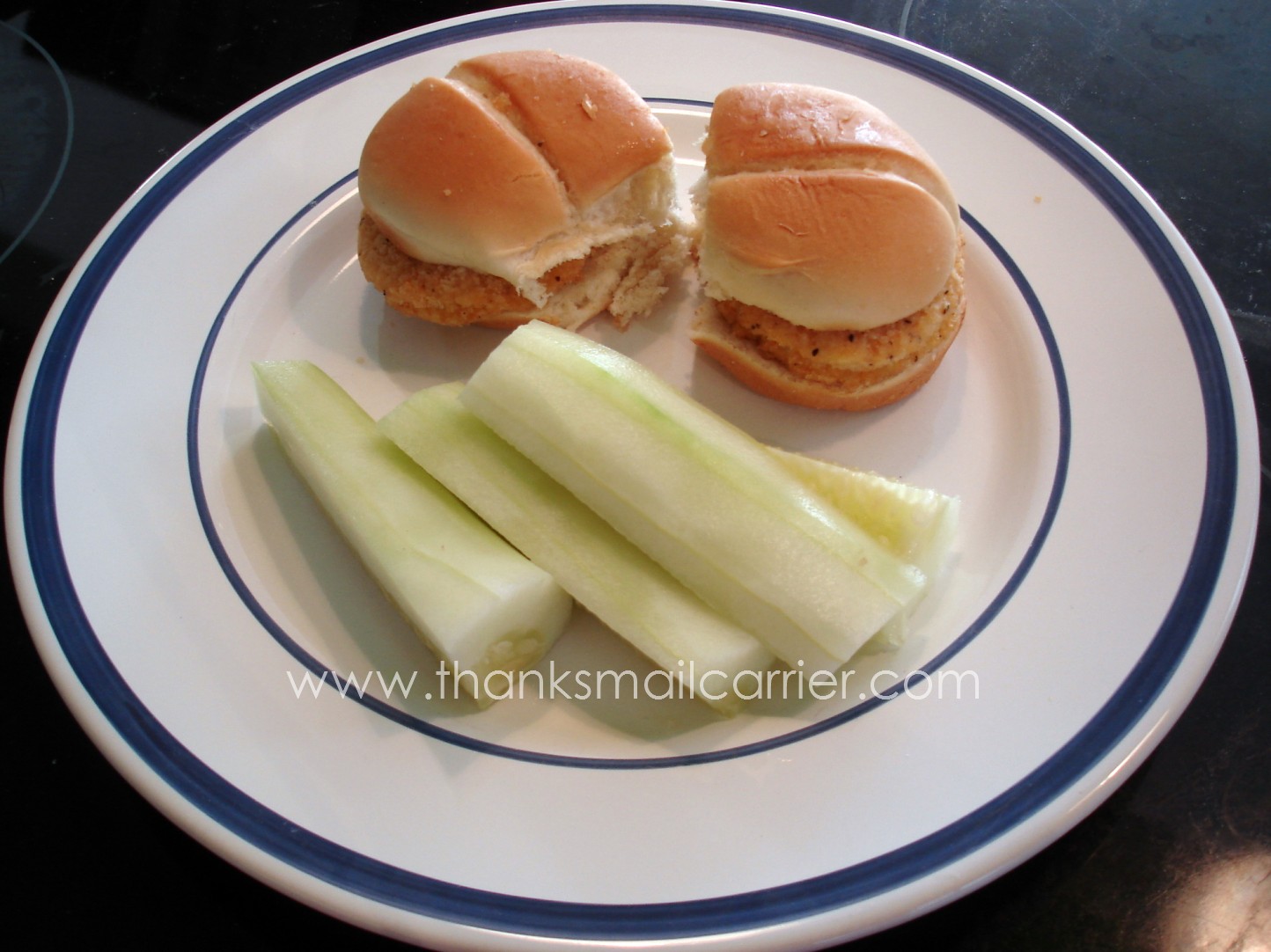 Thanks, Mail Carrier | Tyson Mini Chicken Sandwiches: A Quick After ...