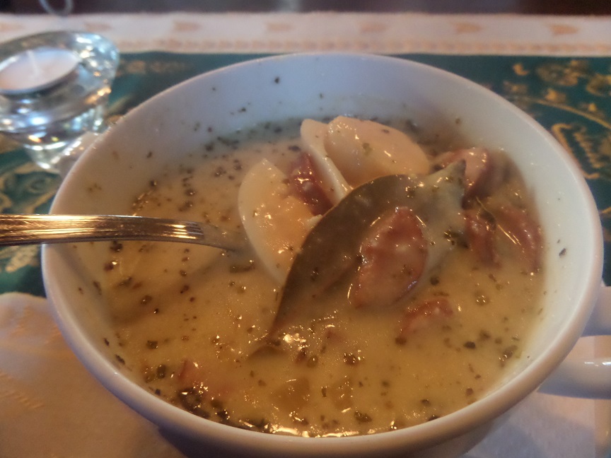Madhouse Family Reviews: Globecooking recipe : Zurek - sour rye soup ...