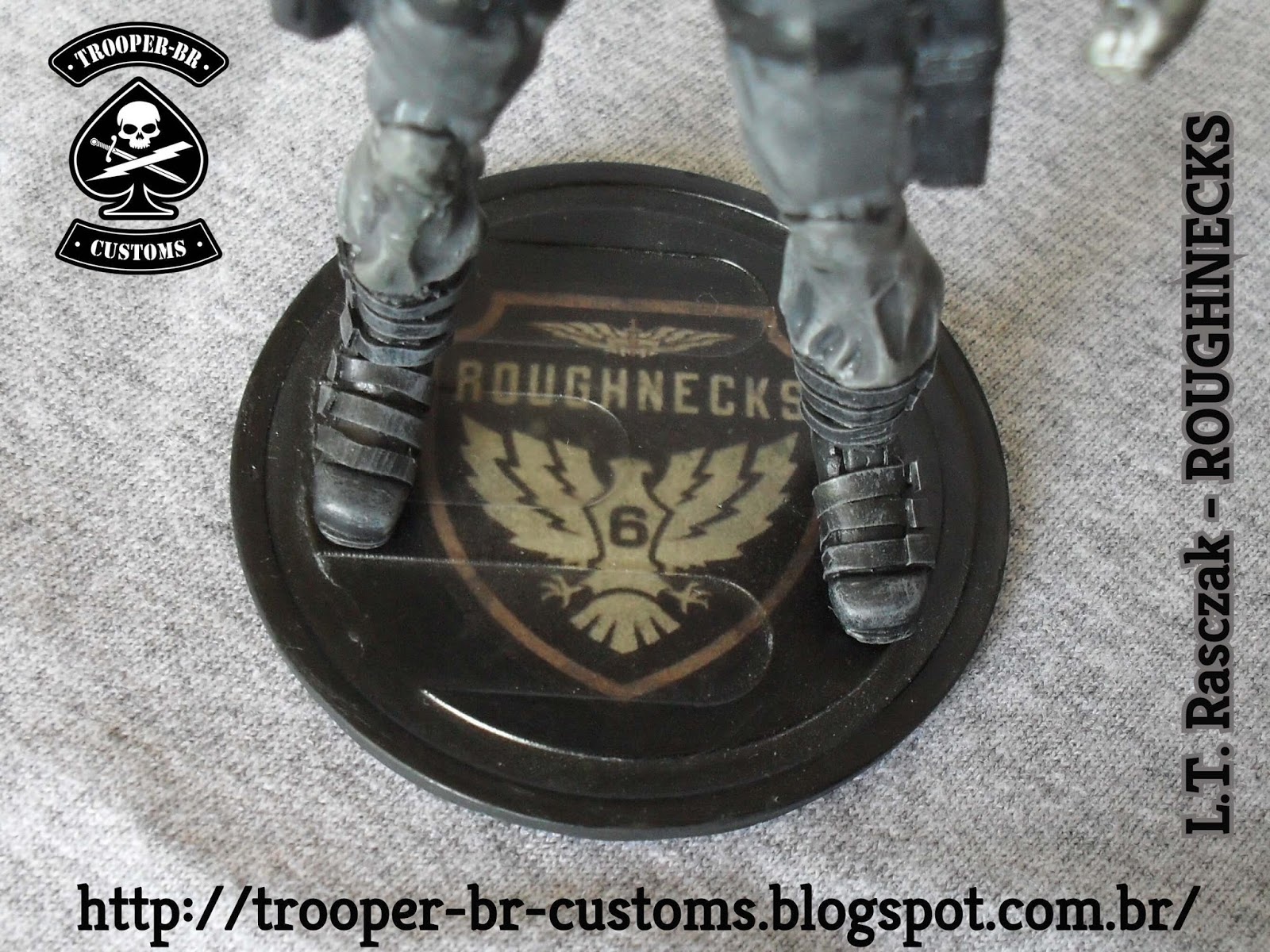 Gi joe Custom Action Figures: Lt. Jean Rasczak - Starship Troopers