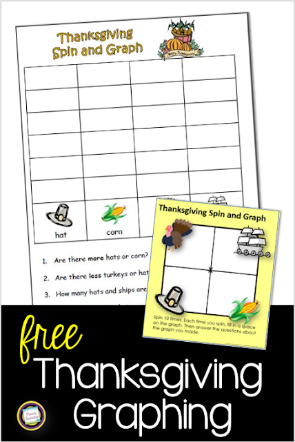 Primary Inspiration: Thanksgiving Spin and Graph Freebie