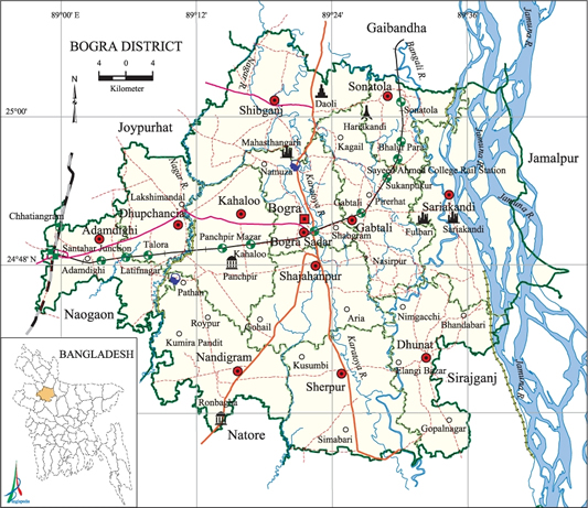 Bogra District Information: Historical Information of Bogra District
