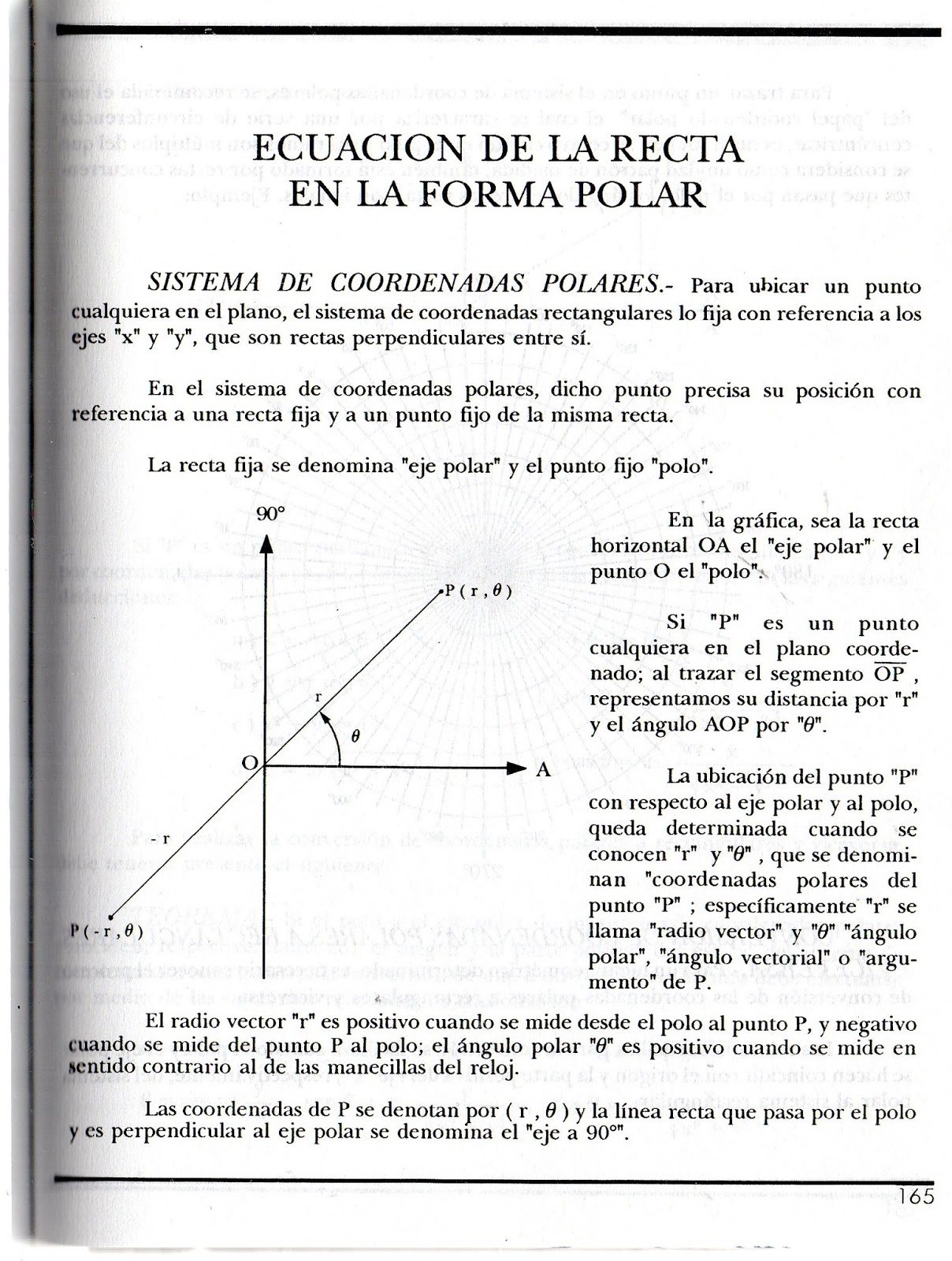 GEOMETRIA ANALITICA: 2.1_RADIO_VECTOR