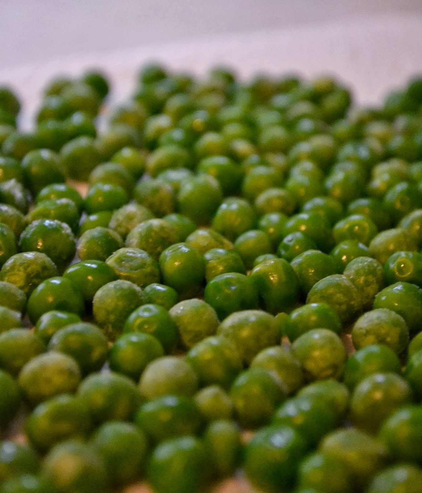 Simple Savory & Satisfying: Roasted Peas