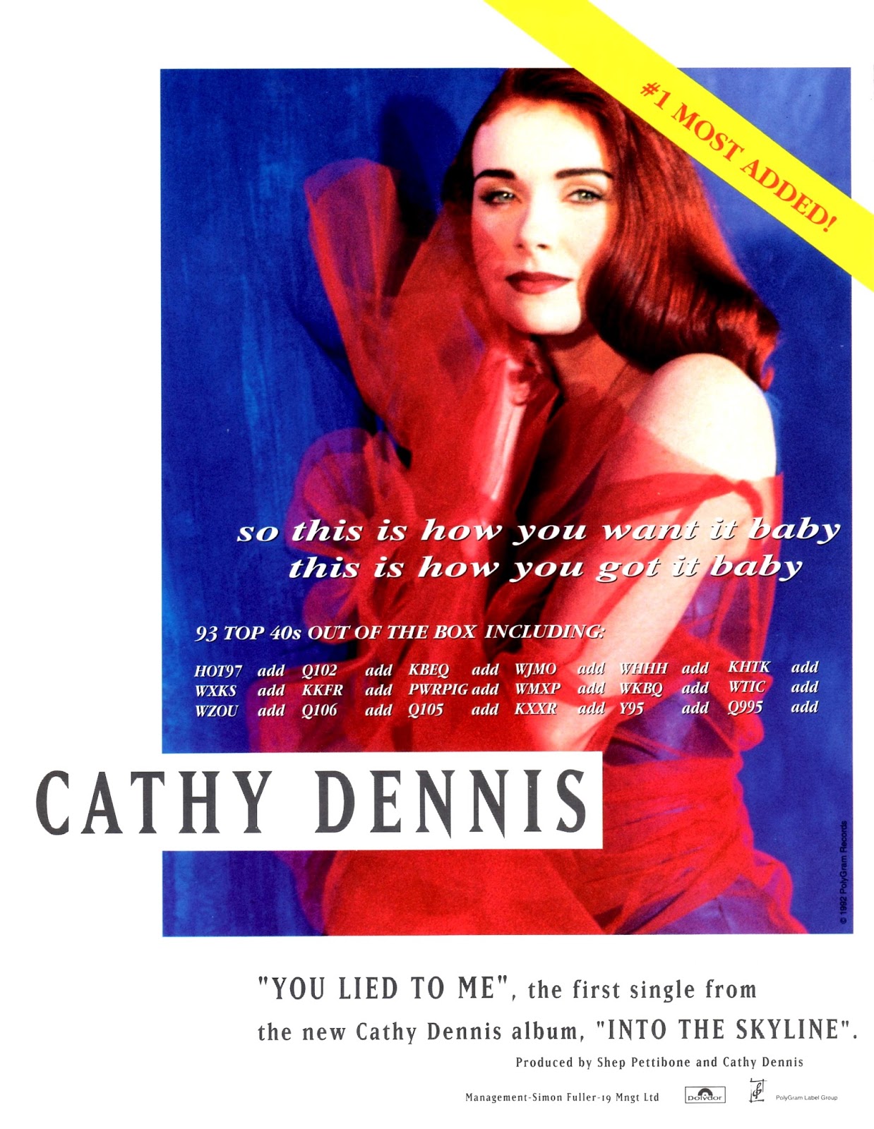Lansure's Music Paraphernalia: CATHY DENNIS | D-MOB