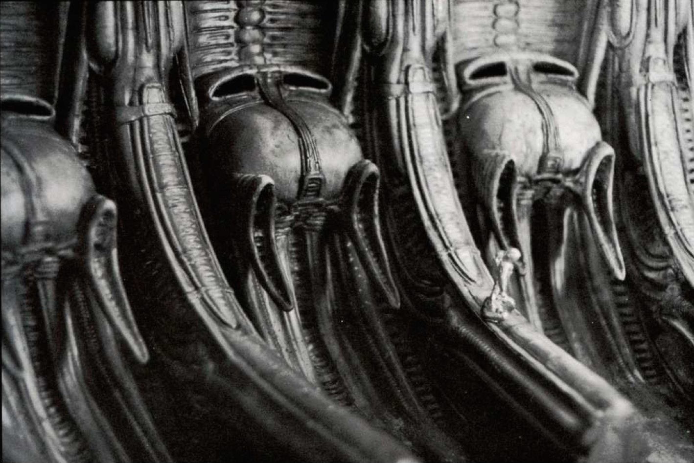 Alien Explorations: Alien : HR Giger's Egg Silo Interior version I