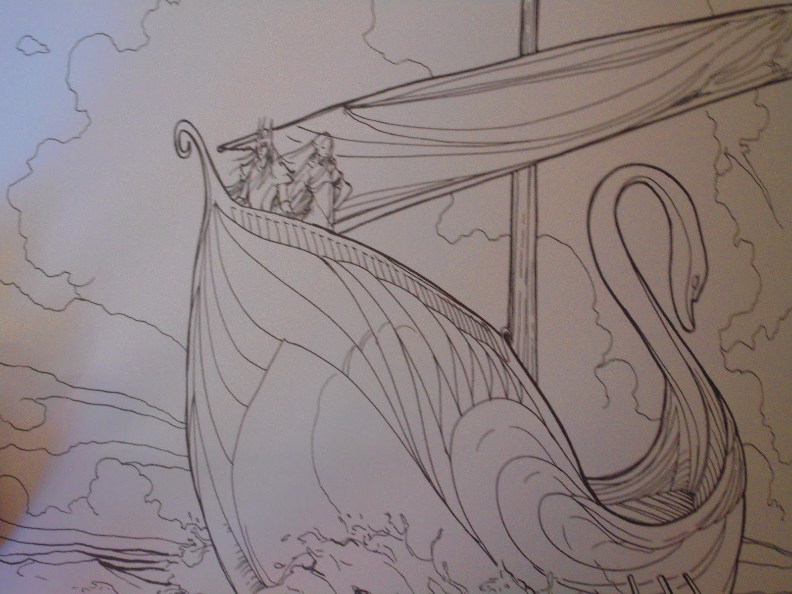 Tolkien's World: A Fantasy Coloring Book