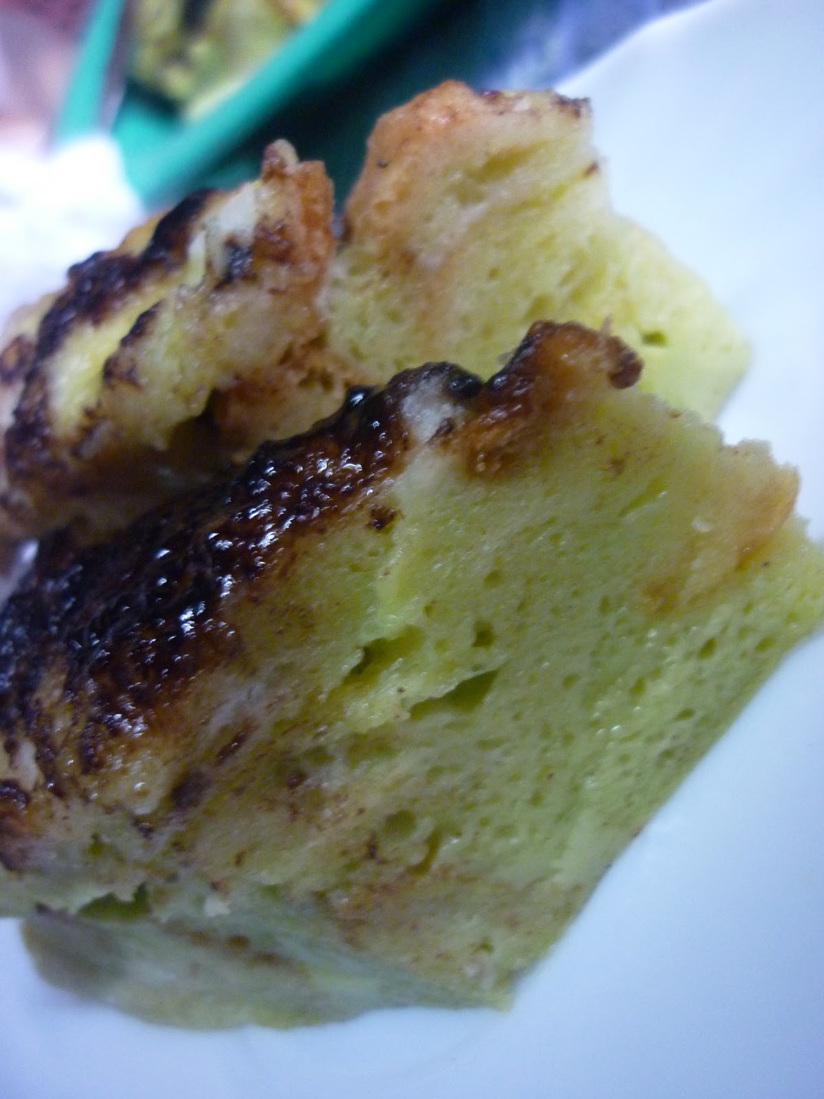 periuk cidda....: PUDING ROTI PANDAN CHOC RICE KUKUS