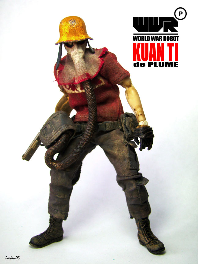 RED6: ThreeA 3A Ashley Wood WWRp Kuan Ti de Plume