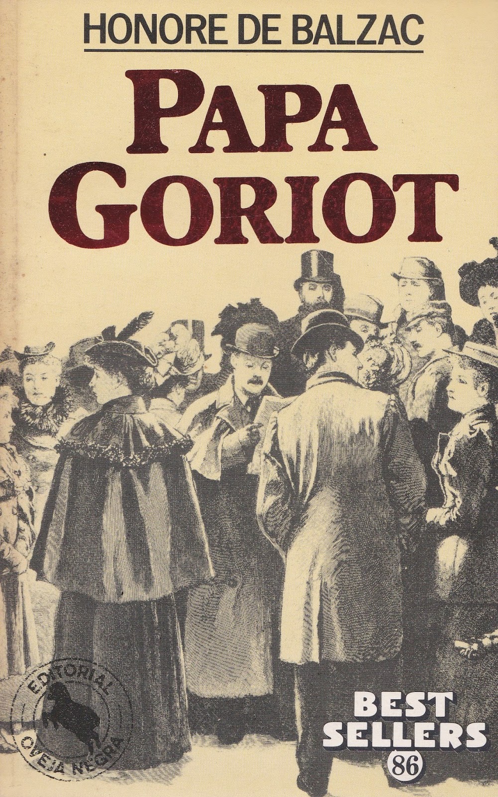 Librería Rashomon: Honoré de Balzac: Papá Goriot