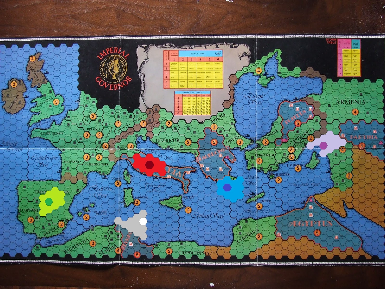 Marching in Colour: Warmaster Ancients 5-Player Campaign!