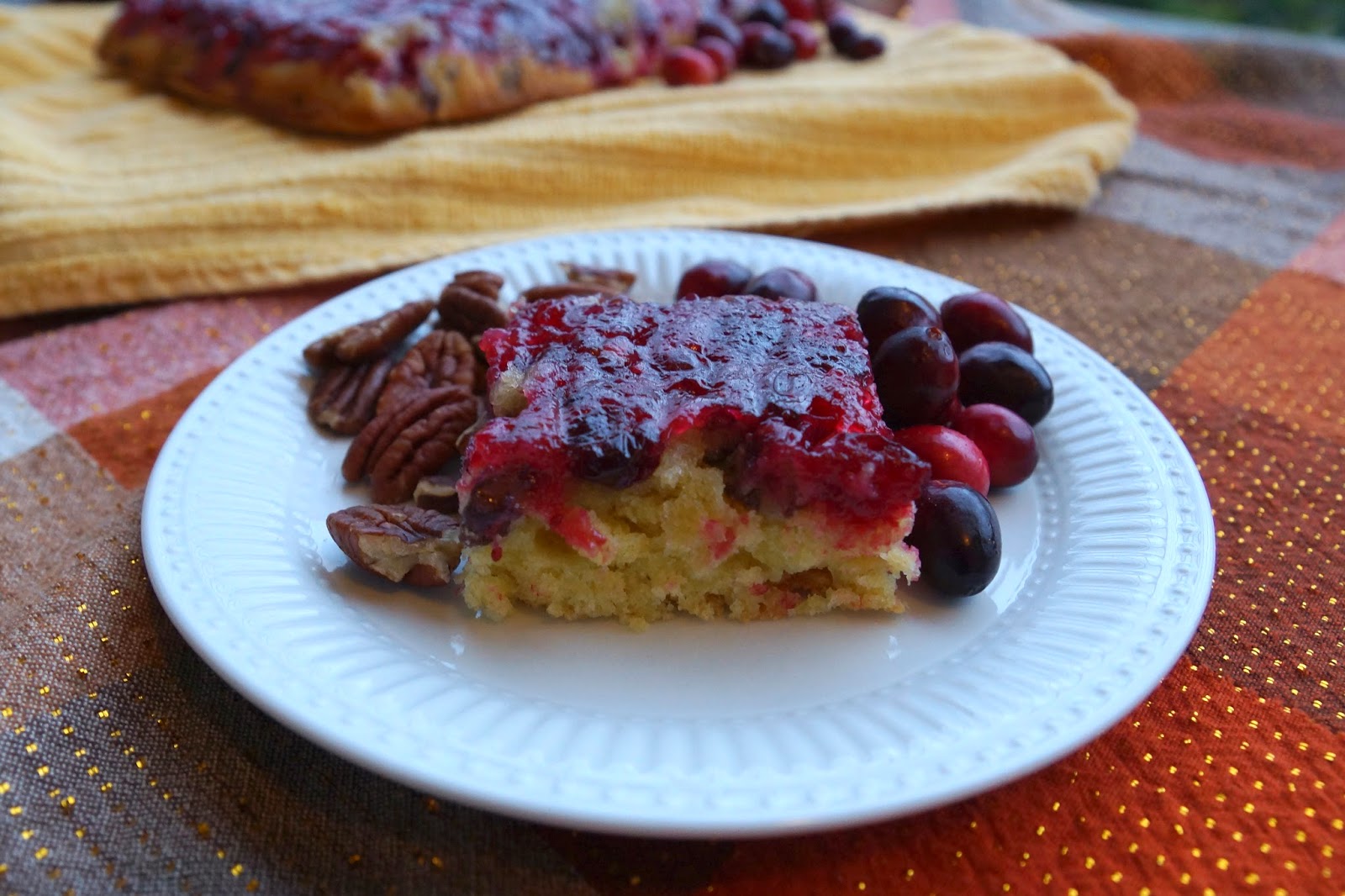 cranberry duff - teacups and cinnamon