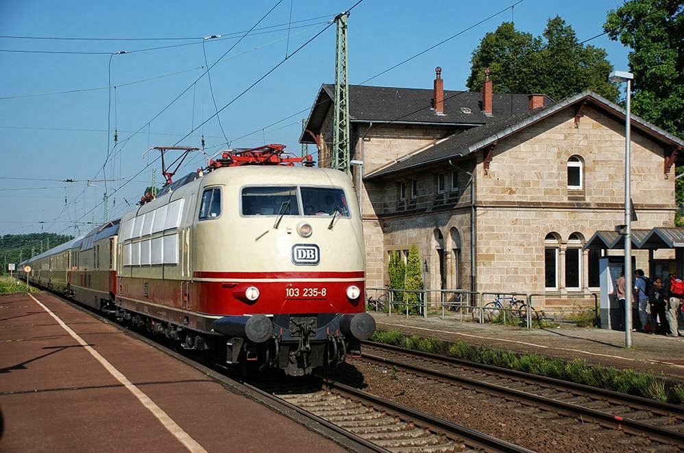 Historia e "historias" blog: DB 103, una excepcional locomotora.