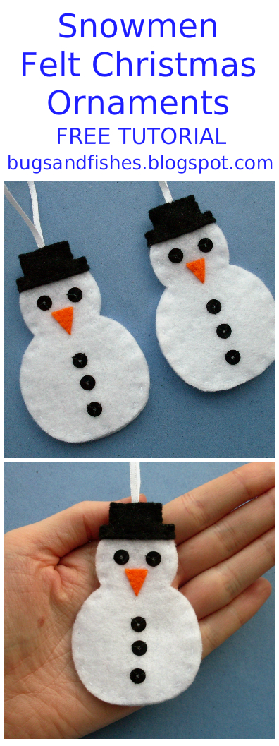 Felt Snowman Pattern