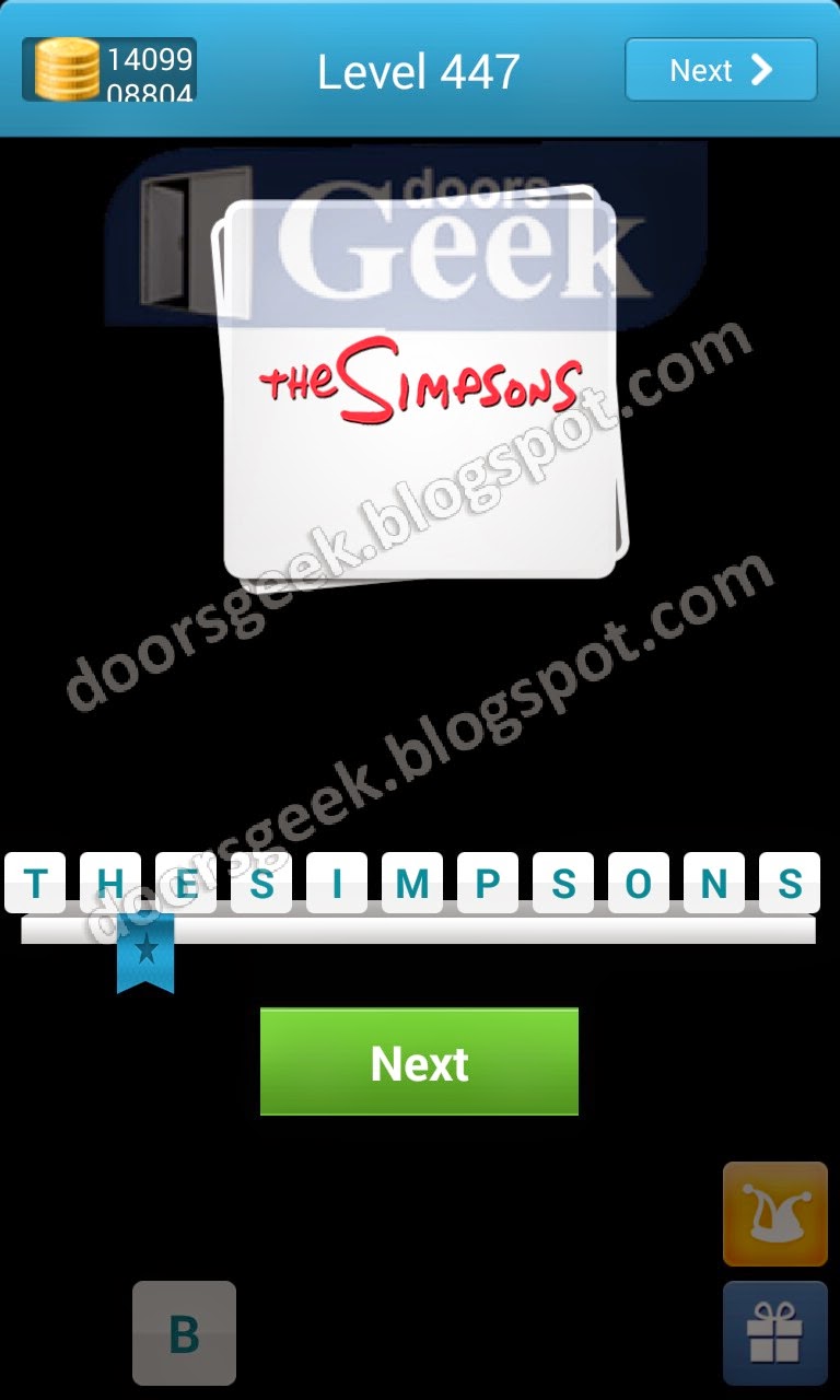 Logo Quiz Level 447 by Mangoo Games ~ Doors Geek