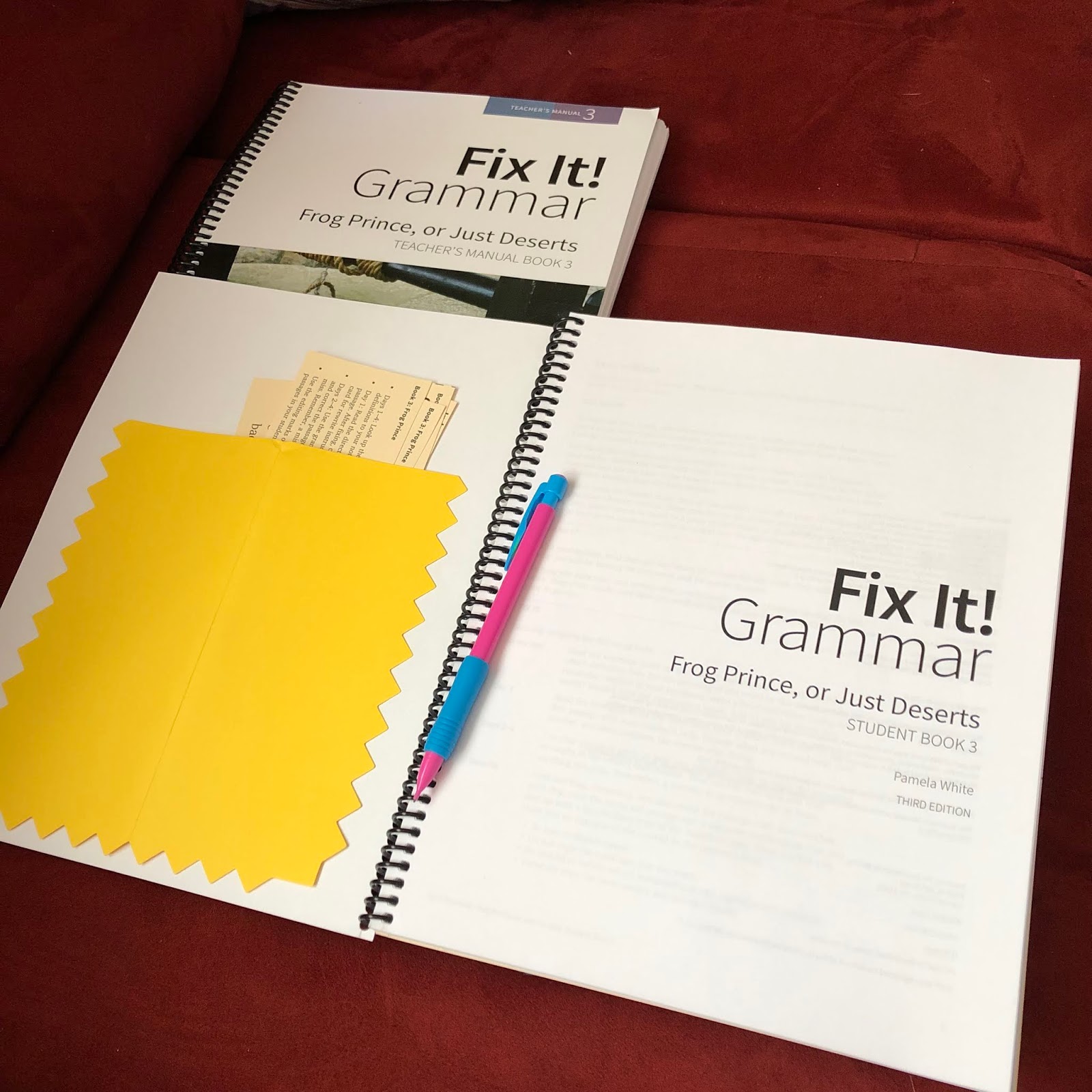 LET'S GET REAL: Homeschool Review Crew: Our Review of Fix It! Grammar