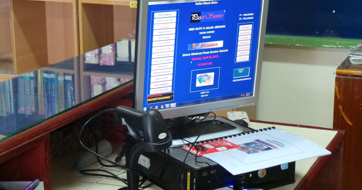Sistem Automasi Pusat Sumber Sekolah: SISTEM AUTOMASI PUSAT SUMBER SEKOLAH