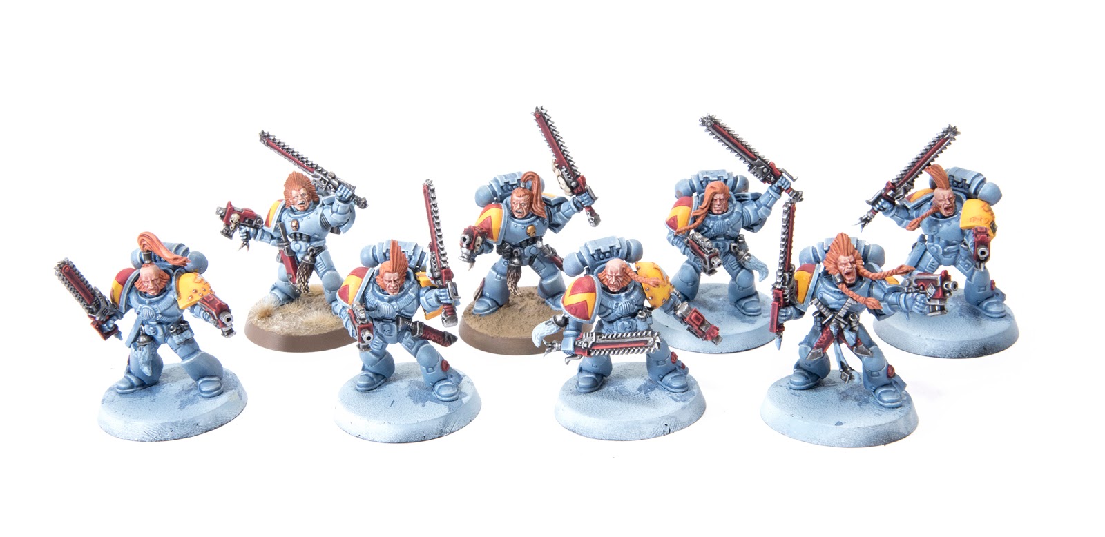 WIP: Space Wolves Blood Claws Pack - Tale of Painters