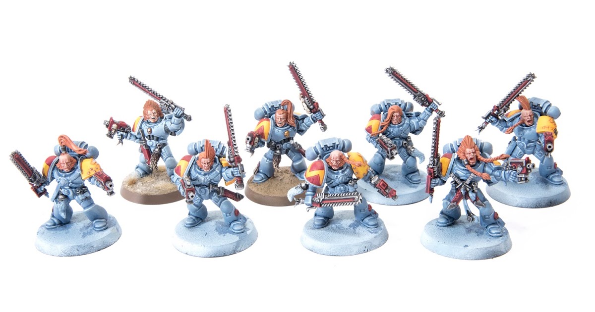 WIP: Space Wolves Blood Claws Pack - Tale of Painters