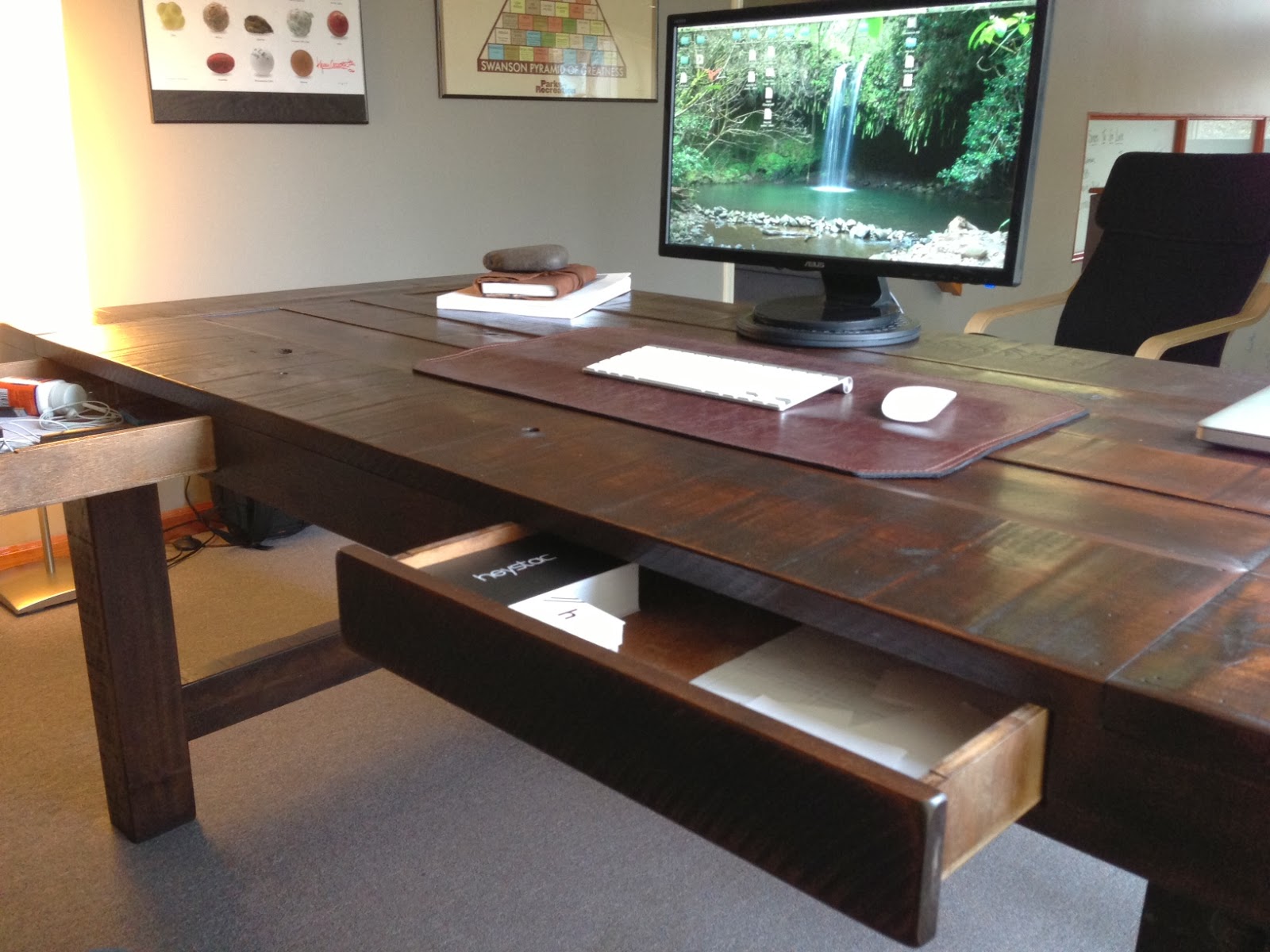 Farmstyle Desk | Atlanta Georgia | Rustic Trades Furniture