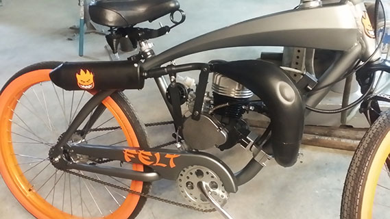 Ghetto Bike custom built Motorized Bicycles: Ghettobike motorized bicycles