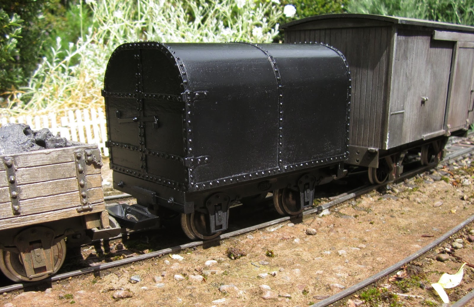 Peckforton Light Railway: How I constructed a gunpowder van from a ...