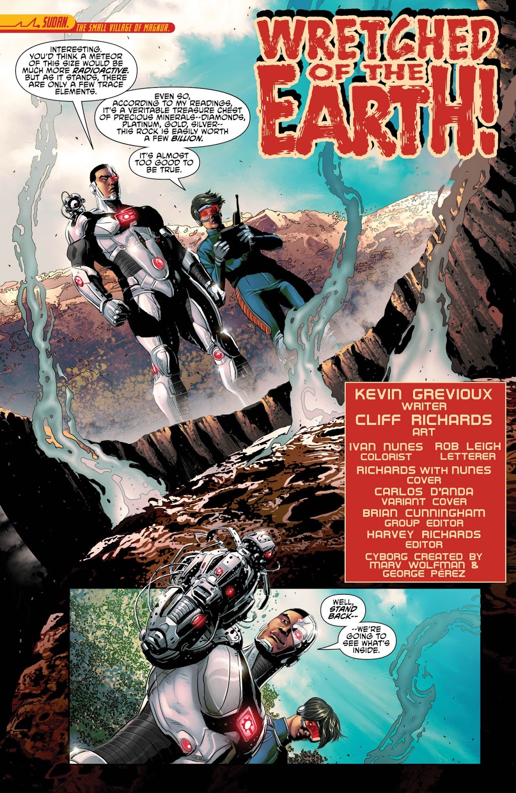 Weird Science DC Comics: PREVIEW: Cyborg #19