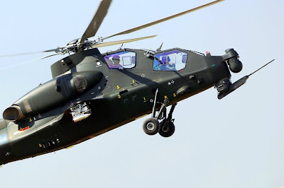 PAL images of the Chinese WZ -10 armed attack helicopters internal ...